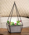 Wood Plant Holder w/Triangle Metal Frame – The Grainery Greenhouse