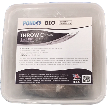 Pond2O Bio Systemic Lake Cleaner Throw Packs – The Grainery Greenhouse